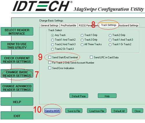 POS-X Magnetic Stripe Reader - Remove Non-Numeric Characters